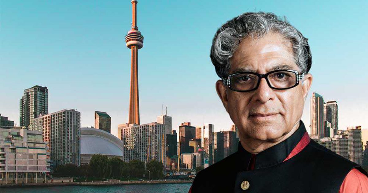 Ontario Heritage Trust | Deepak Chopra Live in Toronto: An Awakened…